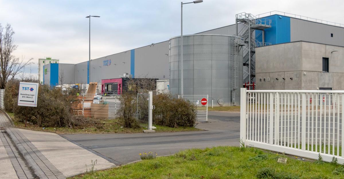 Betriebsunfall mit Verletzten bei TST Worms