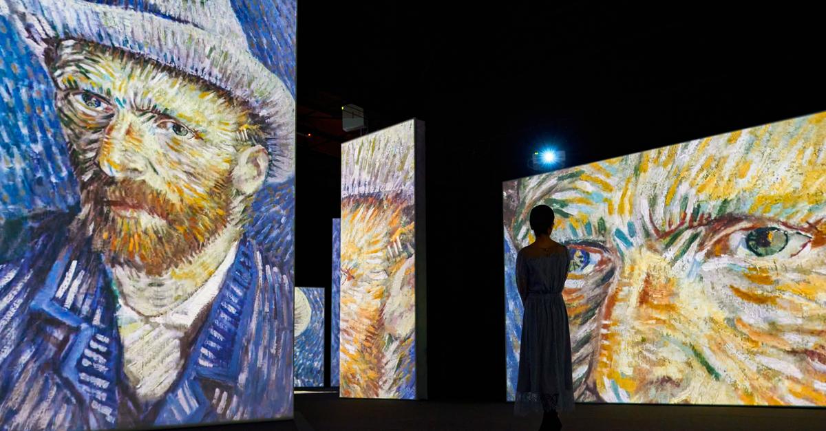 In Van Goghs Welt: Installation „Van Gogh Alive” in Frankfurt