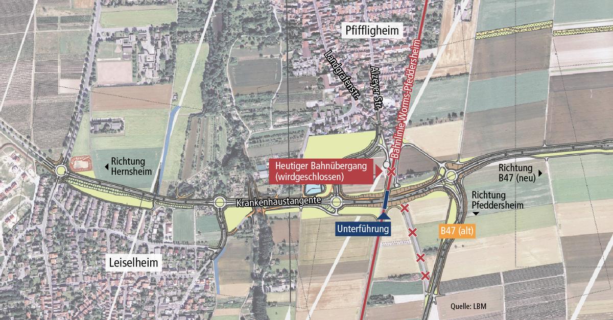 Klage gegen Bau des äußeren Ringes um Worms