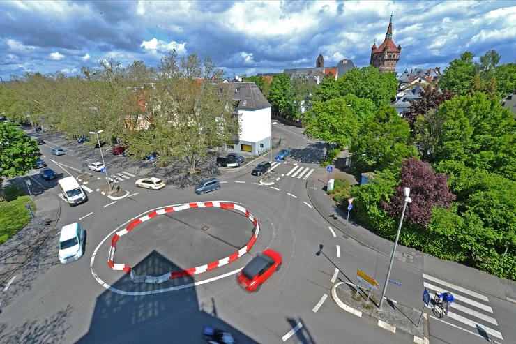 Kreisel und Kirschgartenweg in Worms wieder offen