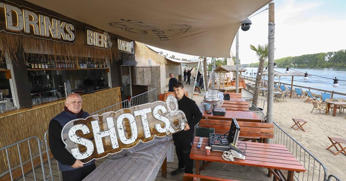 Wormser Strandbar ab dem Wochenende geöffnet