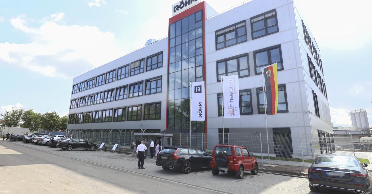 Innovationszentrum von Röhm in Worms geht an den Start