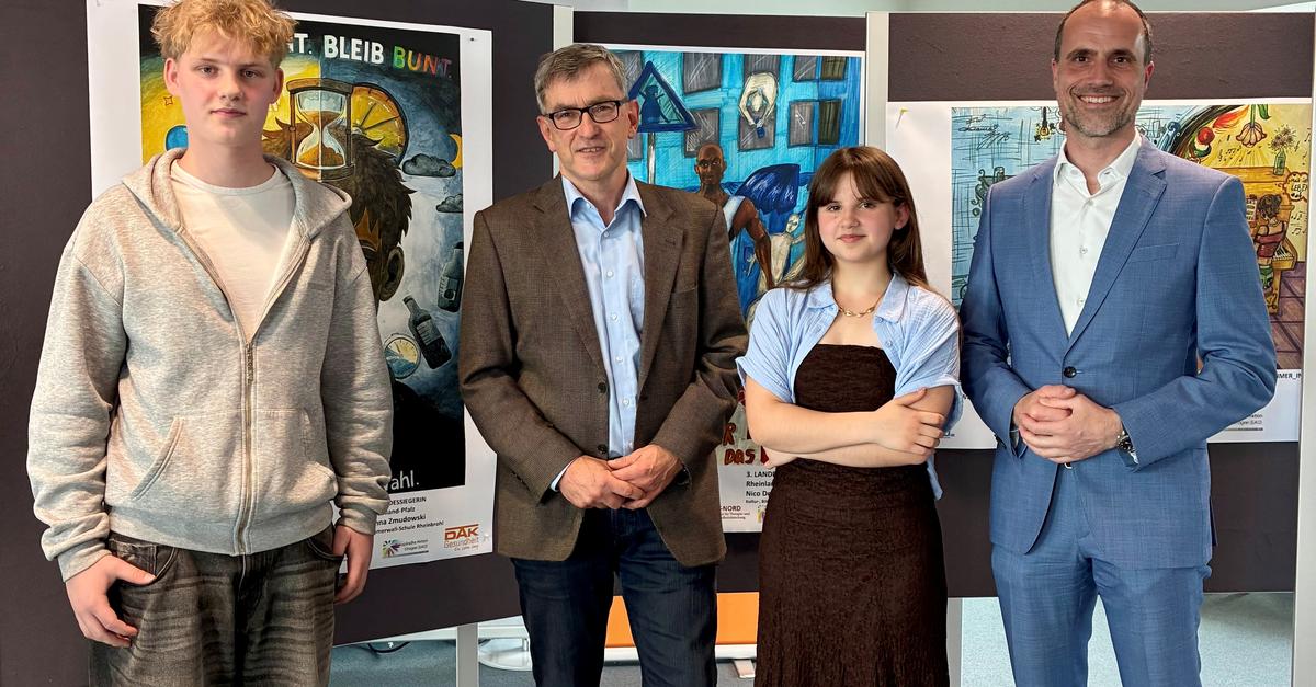 Worms: Schüler gewinnen Preise bei „bunt statt blau“ gegen ...