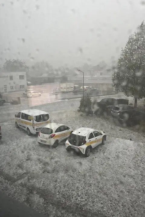 So hat das Unwetter den ASB in Worms-Leiselheim getroffen