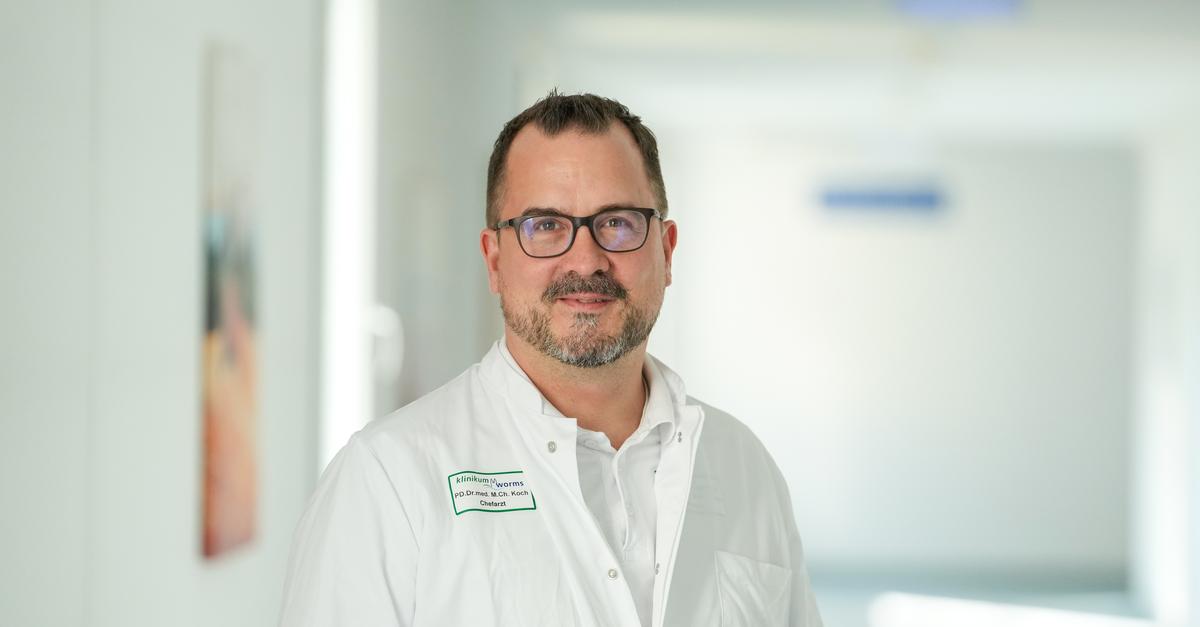 Dr. Martin Koch ist der neue Chefarzt der Wormser Frauenklinik