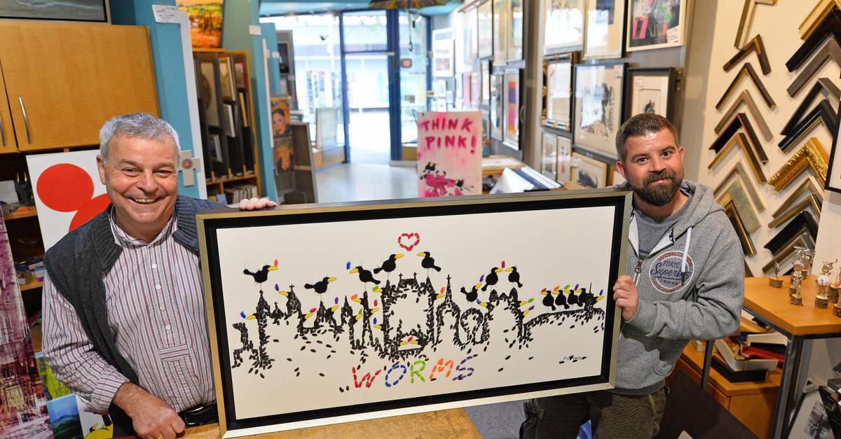 Wormser Kunsthandlung Steuer zeigt Werke von Michael Ferner