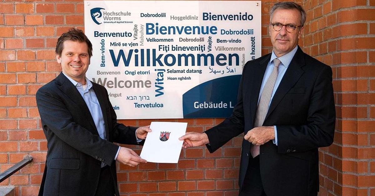 David Francas neuer Professor an Hochschule Worms