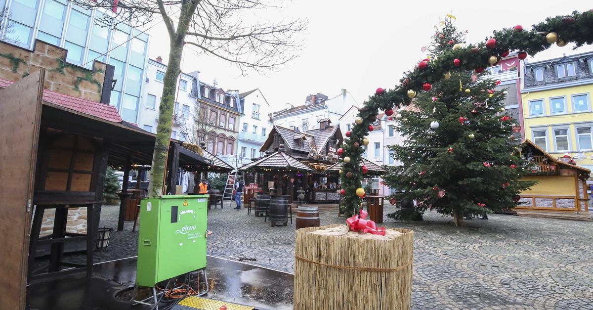 Kabel auf Wormser Weihnachtsmarkt durchtrennt
