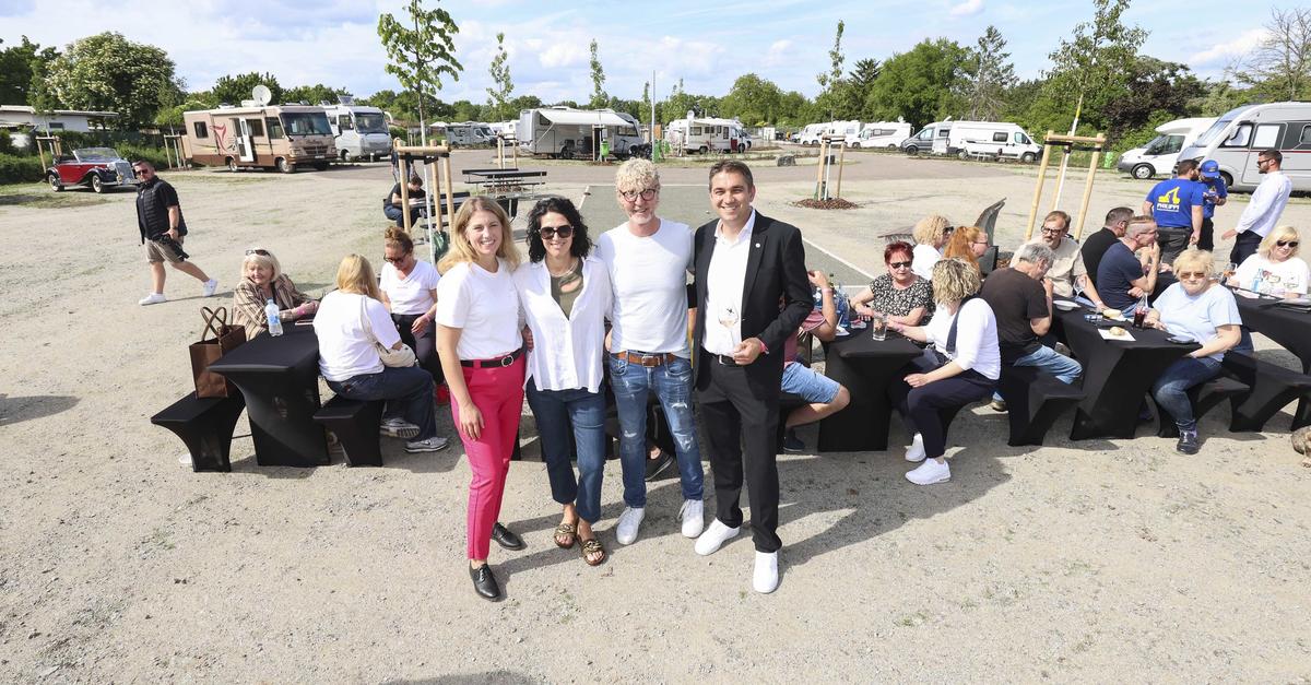 Neuer Wohnmobilstellplatz in Worms: „Mondschein Caravaning“ ist eröffnet
