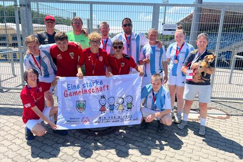VfR Wormatia Worms holt Bronze bei Special Olympics im Saarland